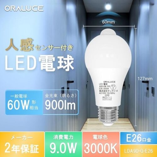 人感センサーライトでおしゃれで便利な空間を実現！持ち家も賃貸も後付け可能 | JUMBLE NOTE